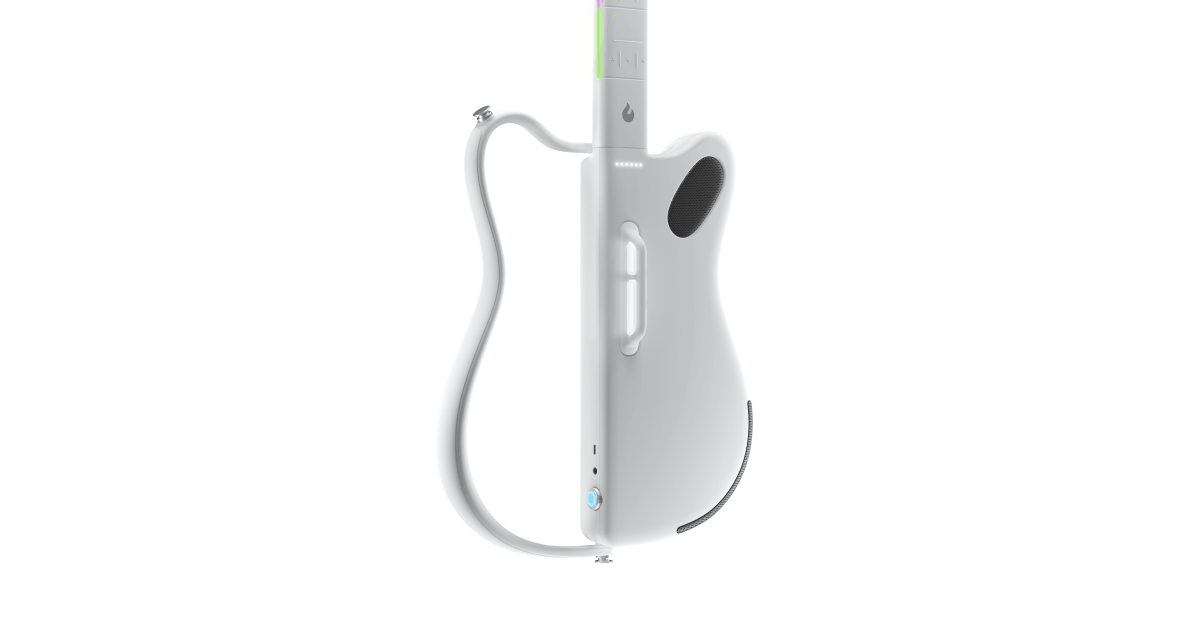LAVA GENIE - The Ultimate Stringless Smart Guitar | Foldable & Portable