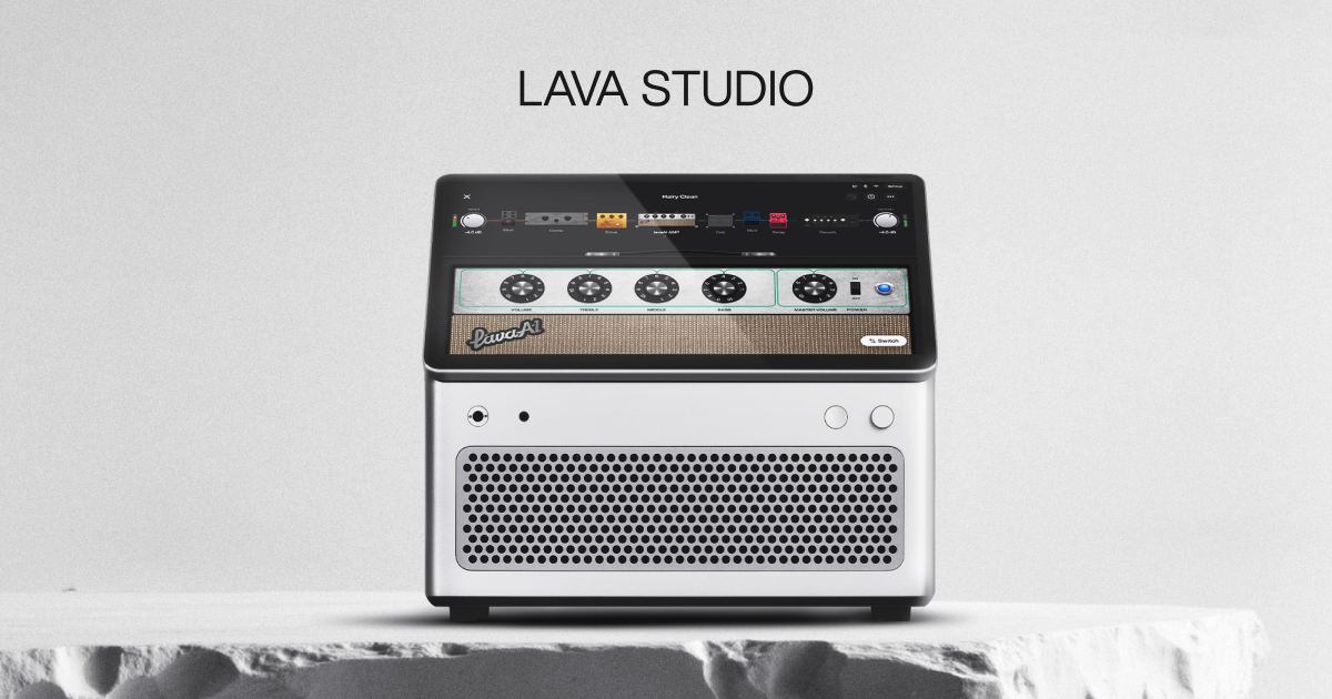 LAVA STUDIO - The World's Most Advanced Amp.